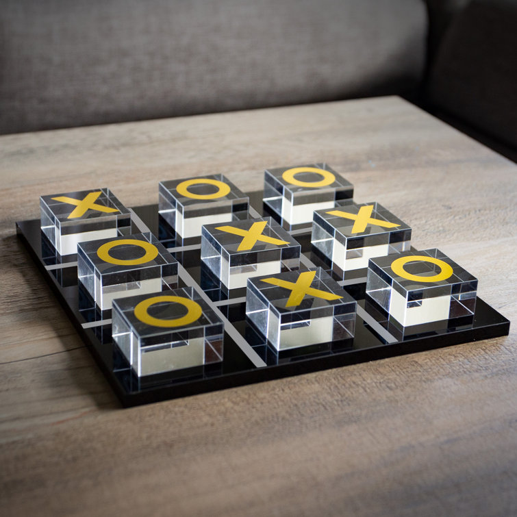 Trademark Games Acrylic Tic Tac Toe Game | Wayfair